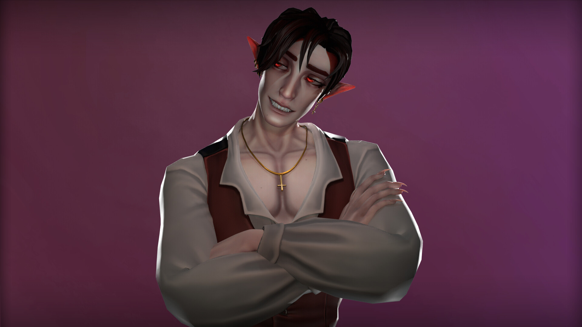 ArtStation - Samuel the Vampire