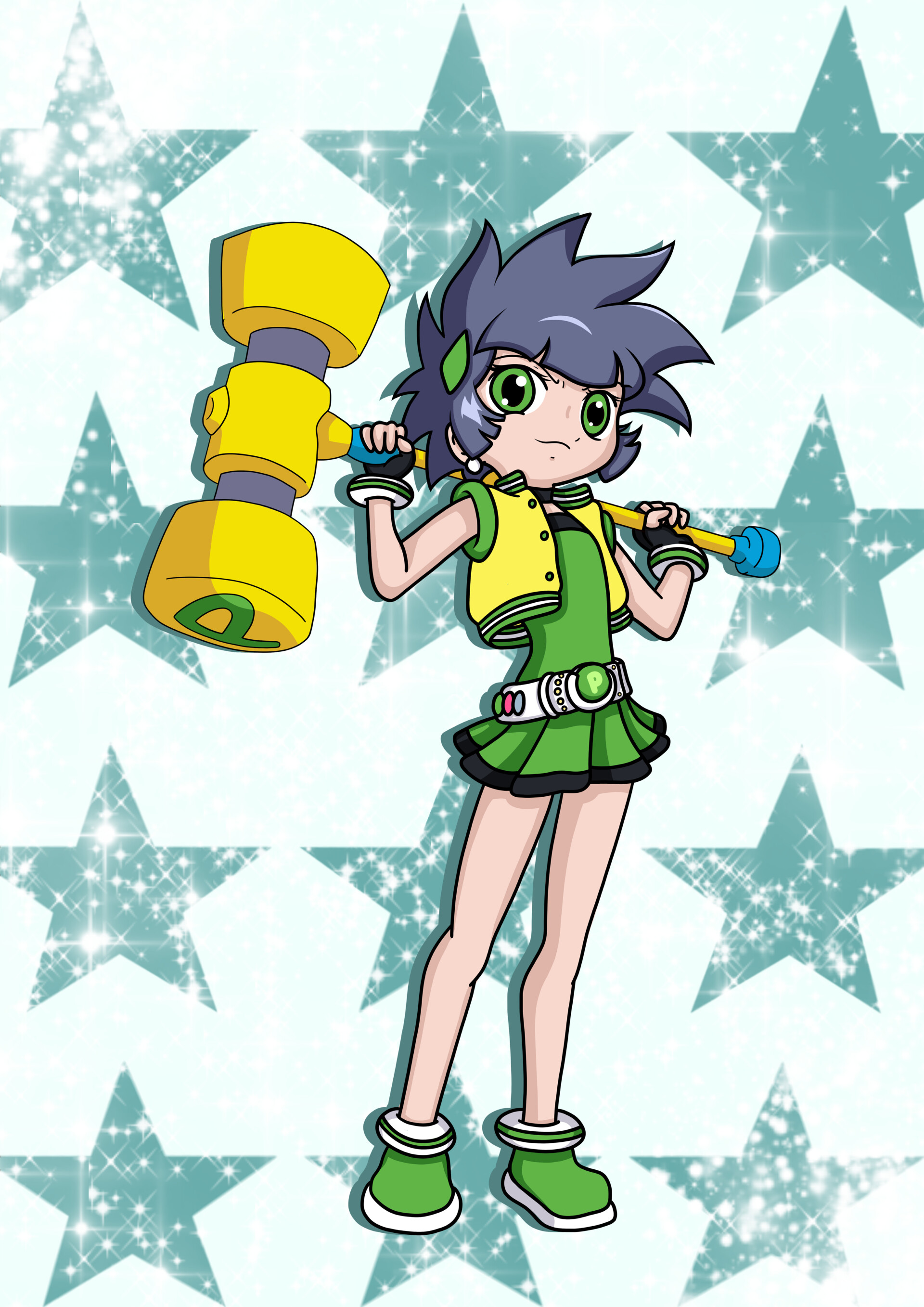 ArtStation - Power Puff Girls Z: Buttercup