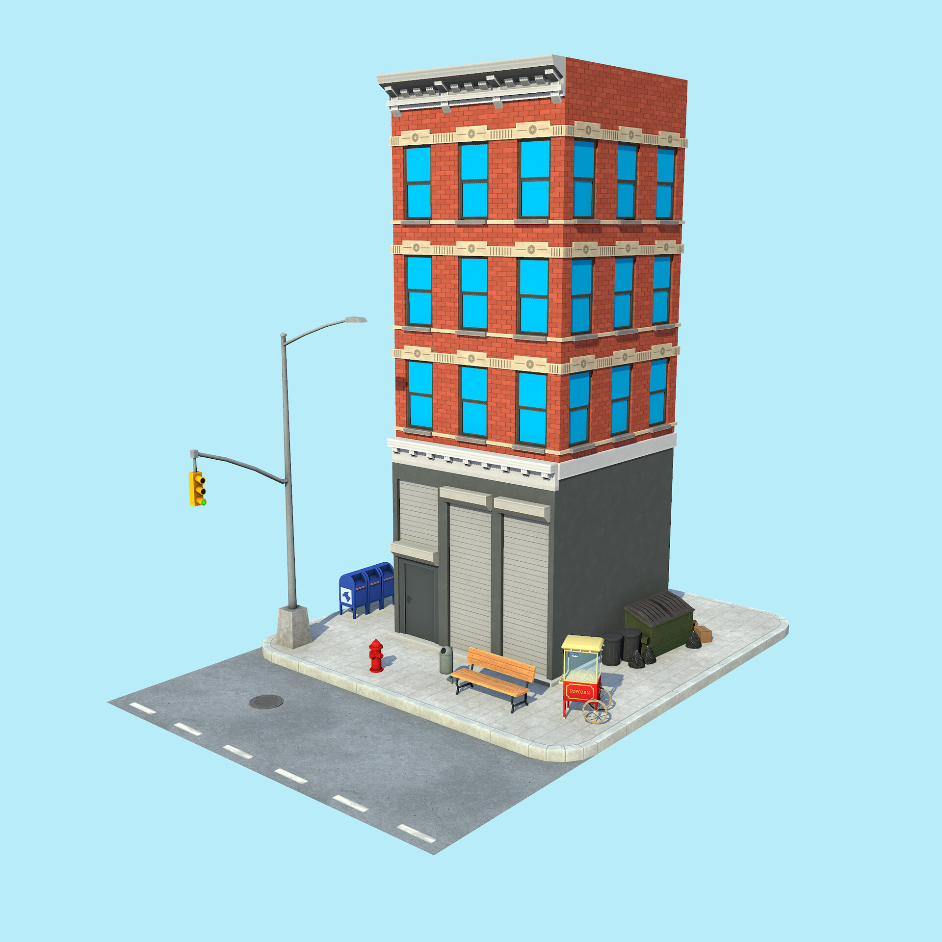 ArtStation - Simple building