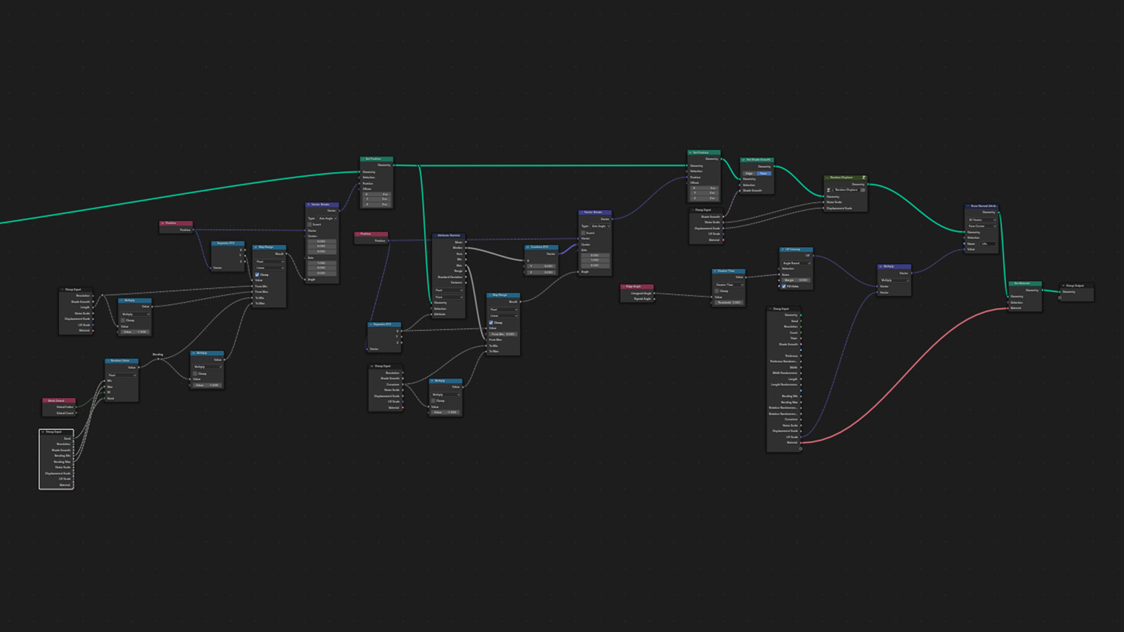 3D Tudor - Blender 4 Wooden Planks Geometry Node
