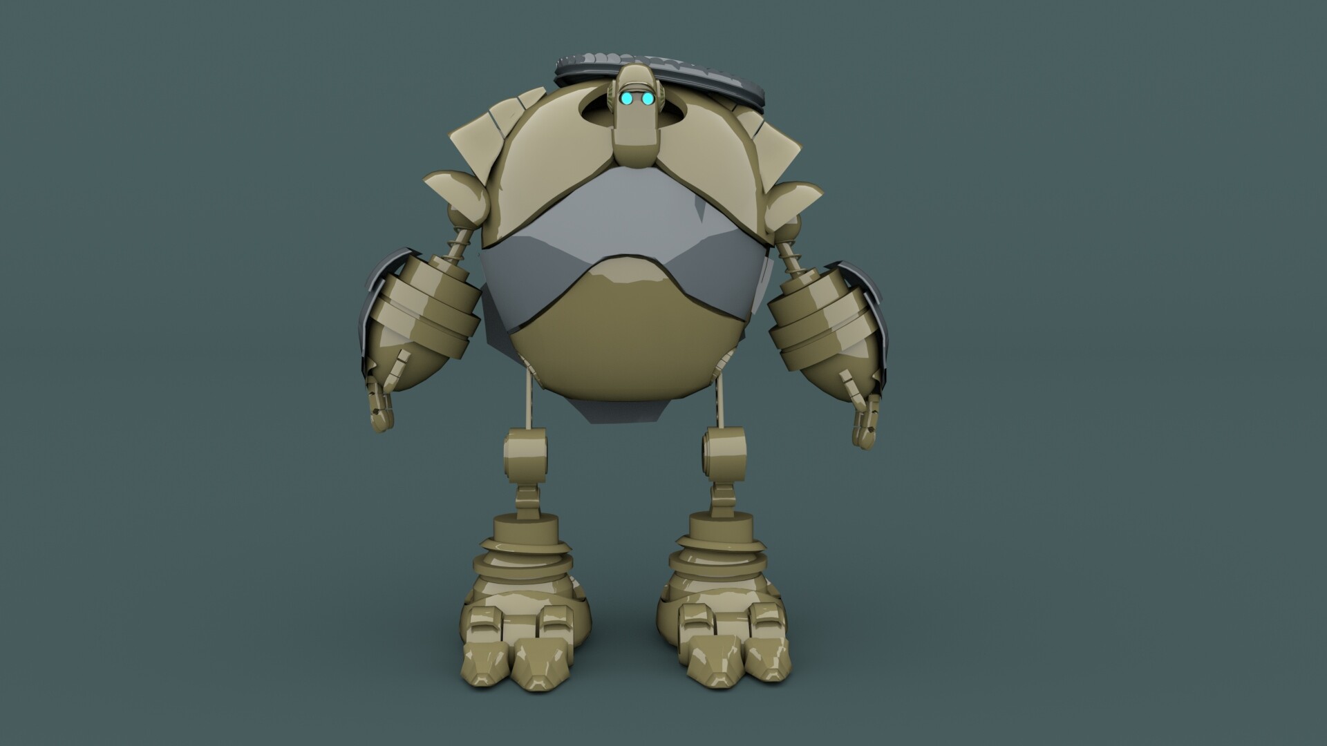 ArtStation - Nurbs robot Maya