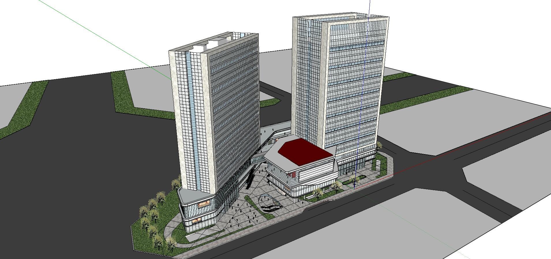 ArtStation - City-Office Building-Commercial-043