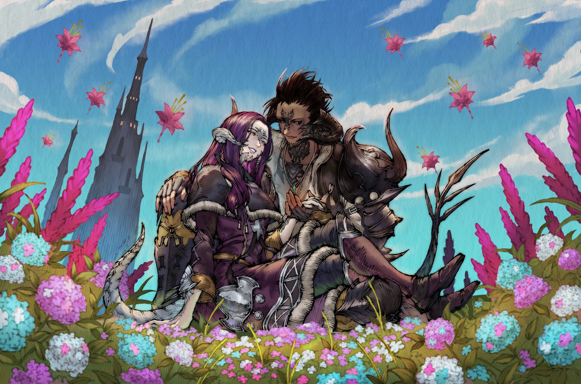 ArtStation - Commission Work FFXIV