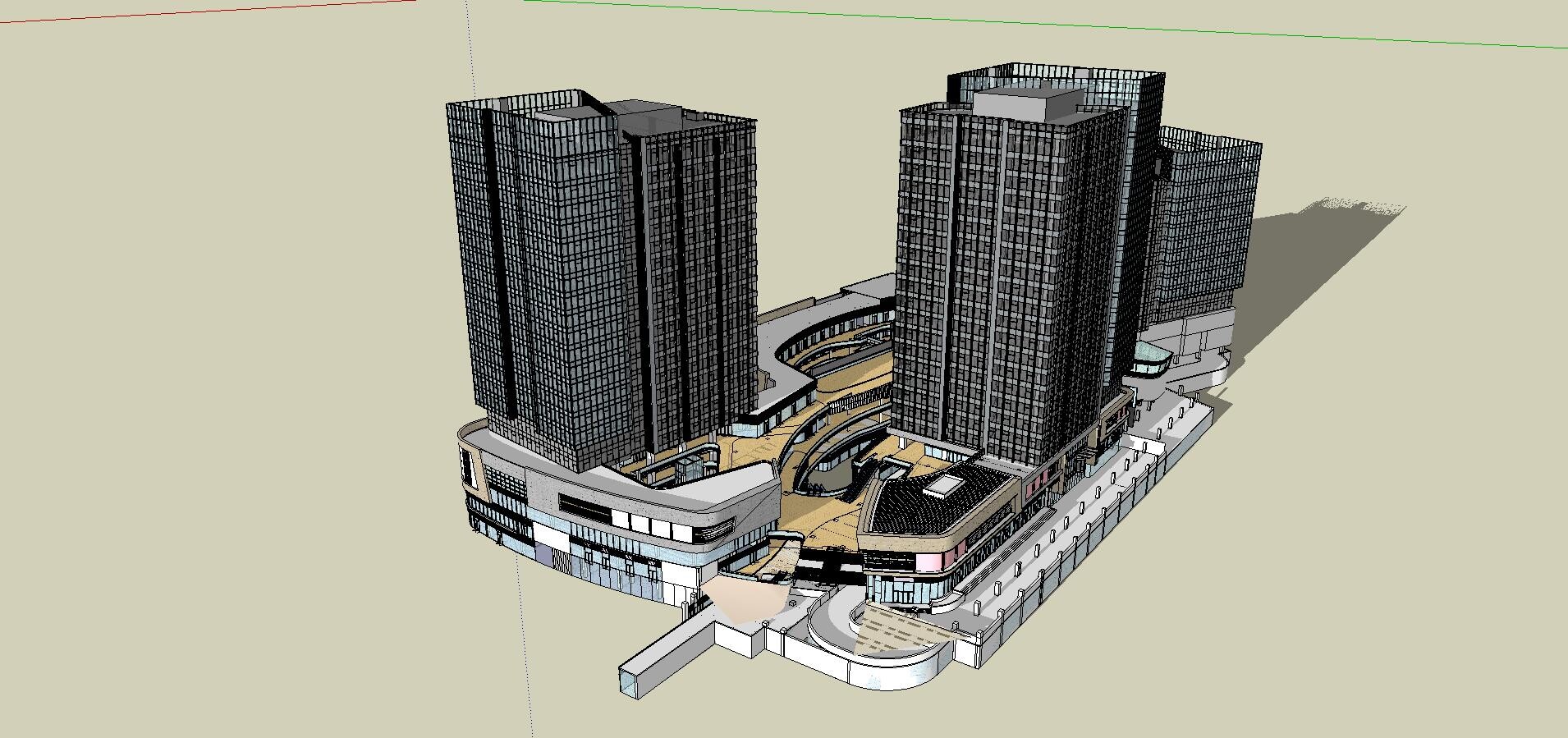 ArtStation - City-Office Building-Commercial-057