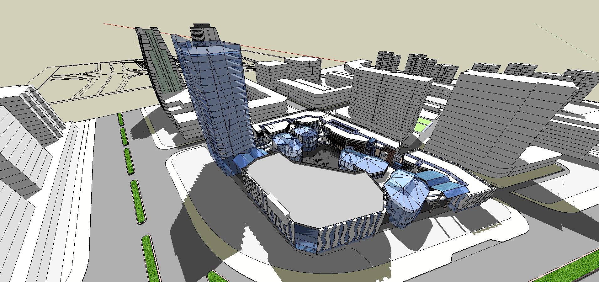 ArtStation - City-Office Building-Commercial-060