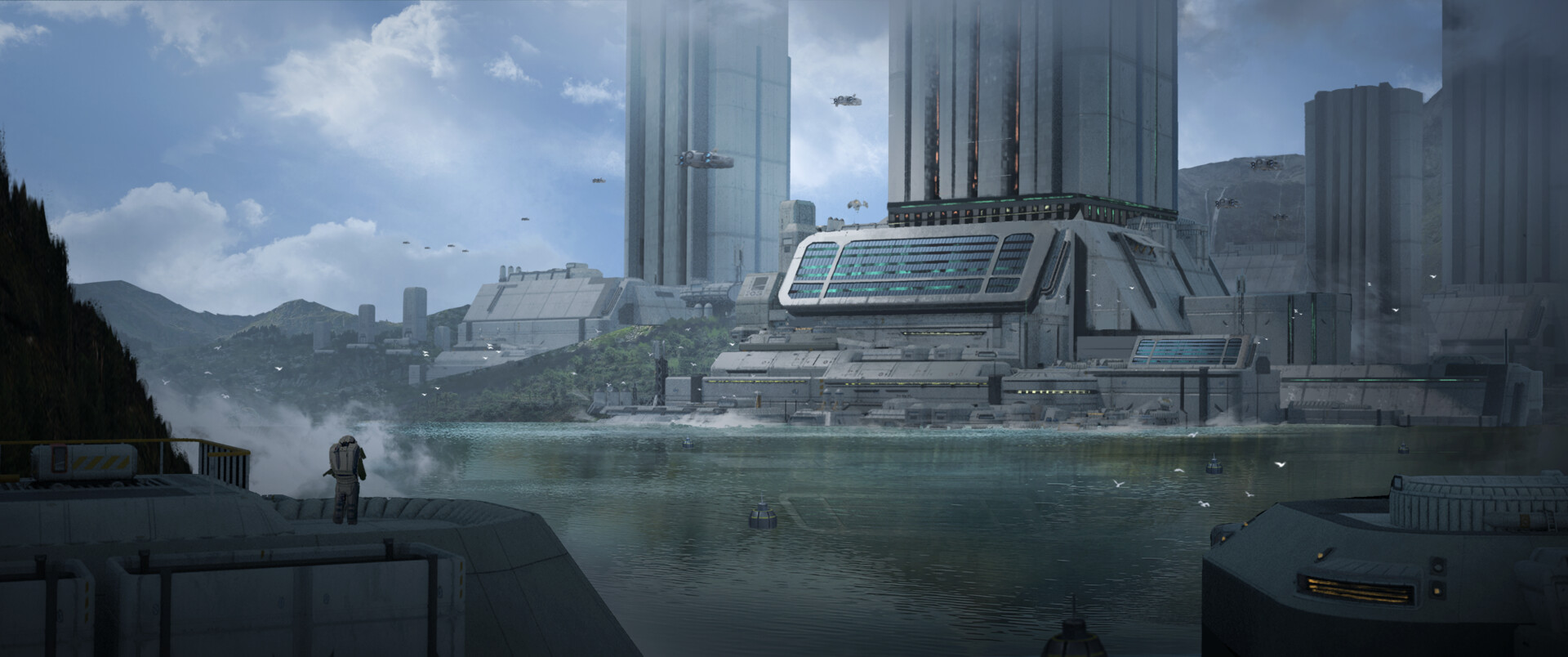 ArtStation - Sci-fi Base Environment Design