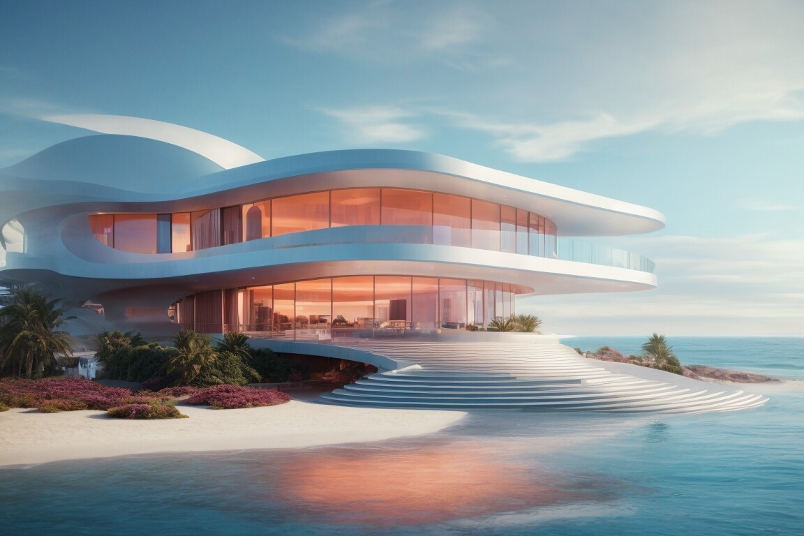 Bohdan Hres - Sculpted Harmony: The Modern Elegance of Fluid Architecture