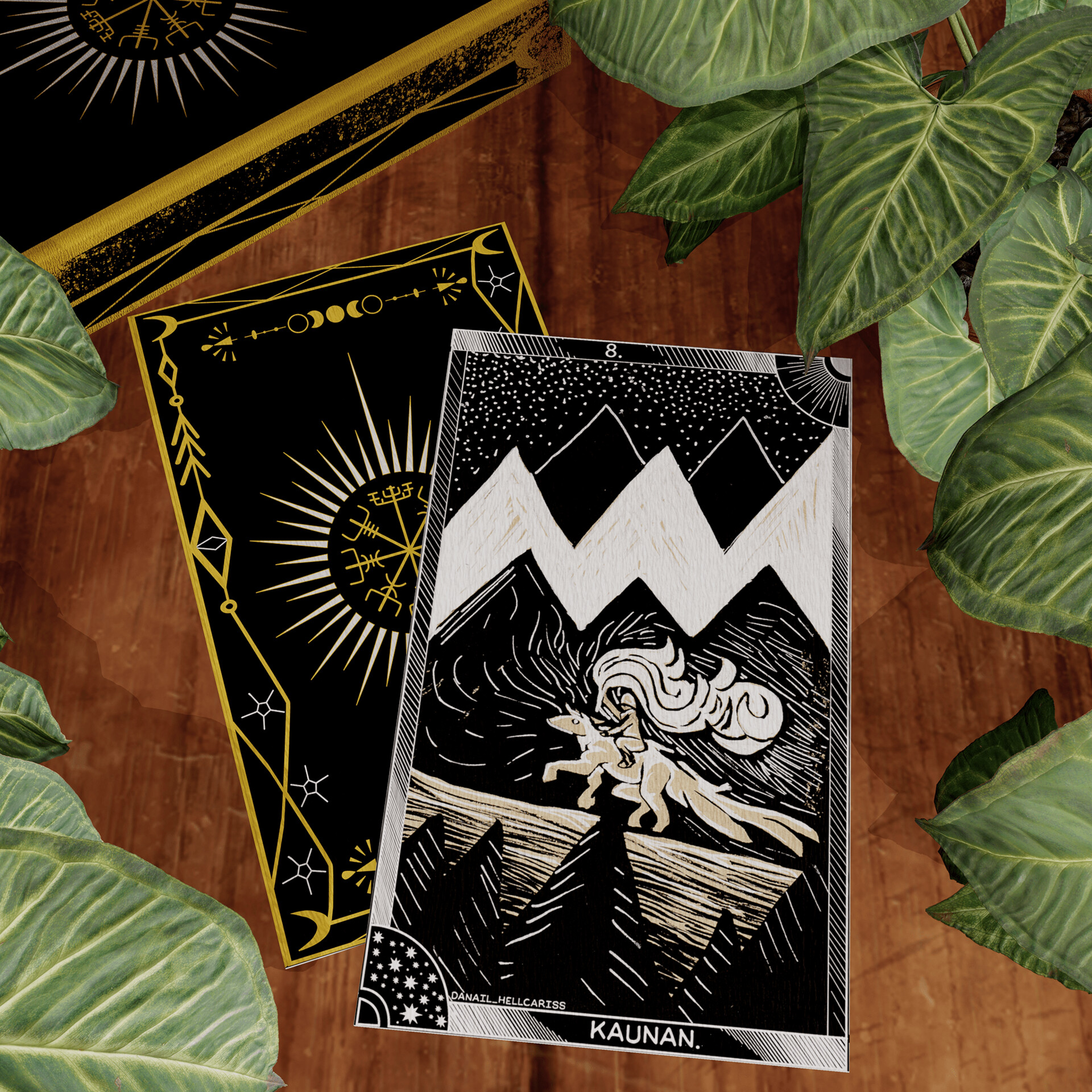 ArtStation - Runetober day 8: Kaunan.