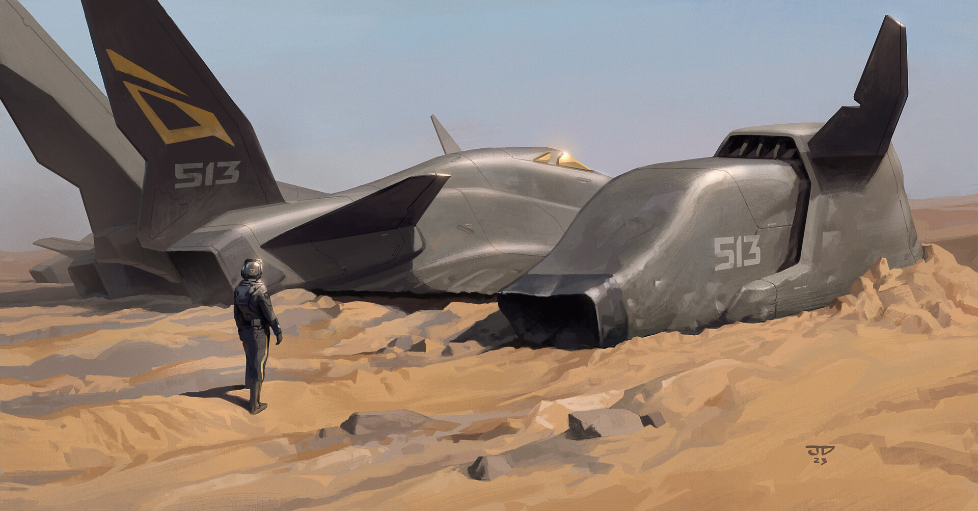 ArtStation - 513 Down