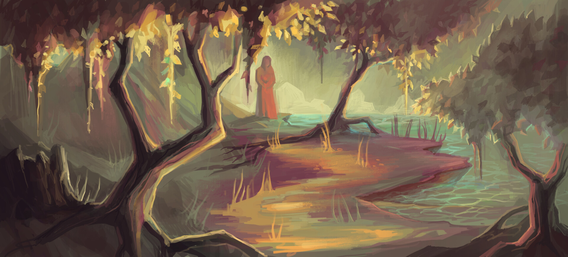 Simone Jahn - Figure in the Forest