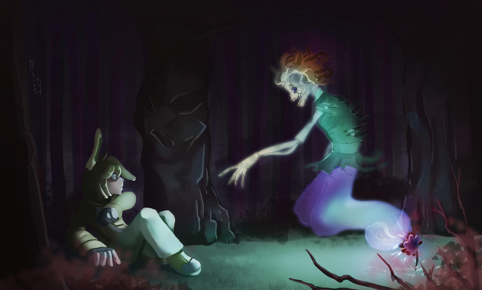 ArtStation - G-ghost?! | Moment for the game