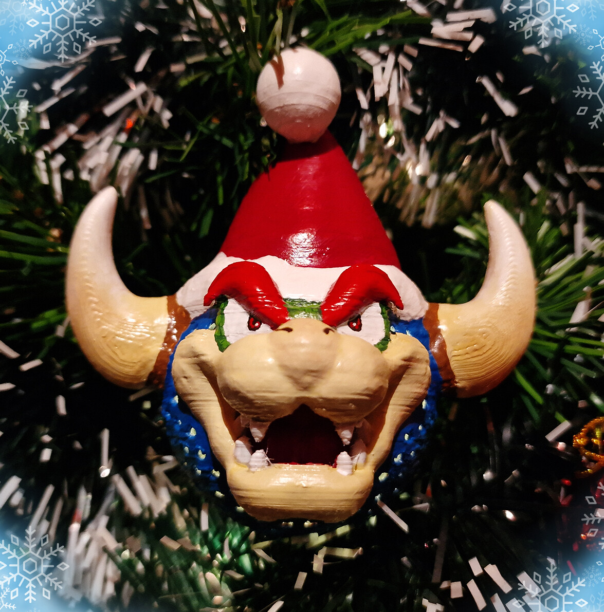 ArtStation - Bowser Xmas Bulb