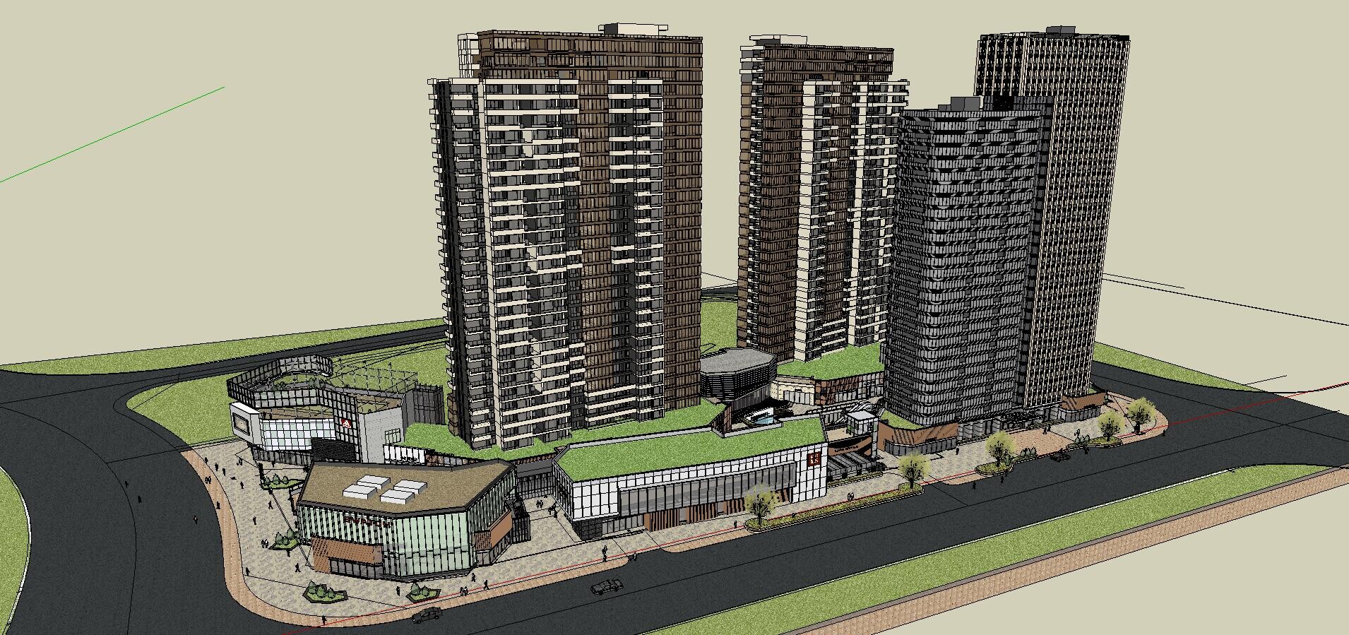 ArtStation - City-Office Building-Commercial-0106