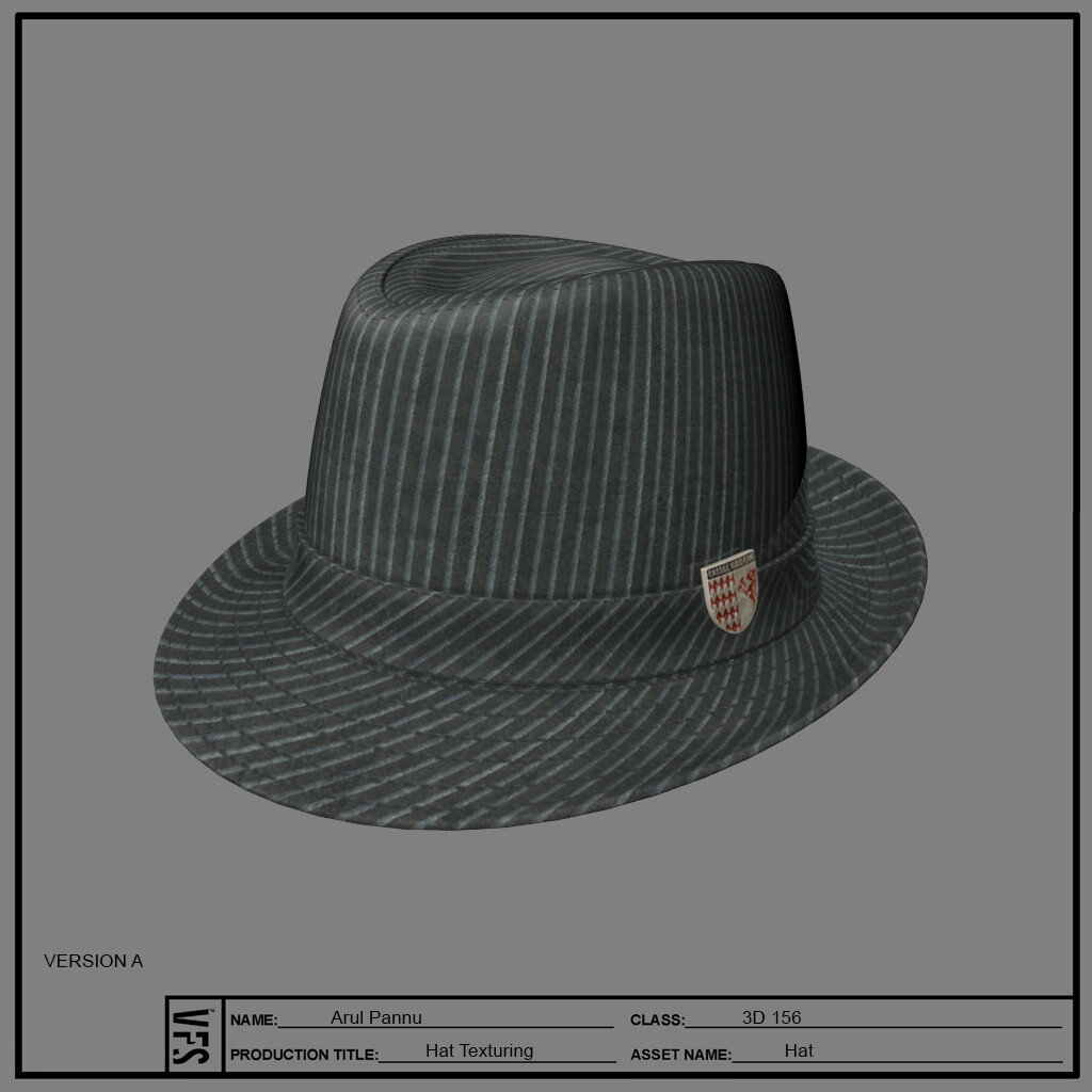 ArtStation - Hat Texturing