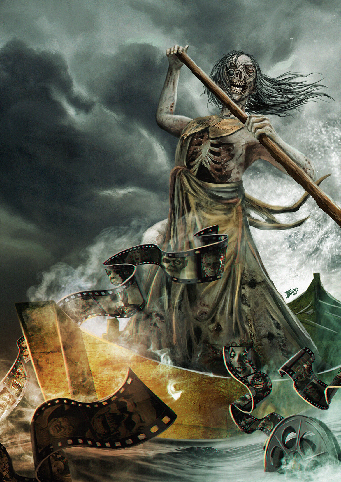 ArtStation - CARONTE HORROR FILM FESTIVAL - POSTER