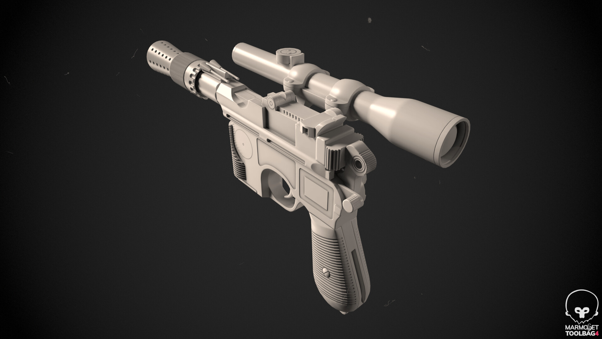 Hugo Léger - Han's solo heavy blaster pistol - WIP
