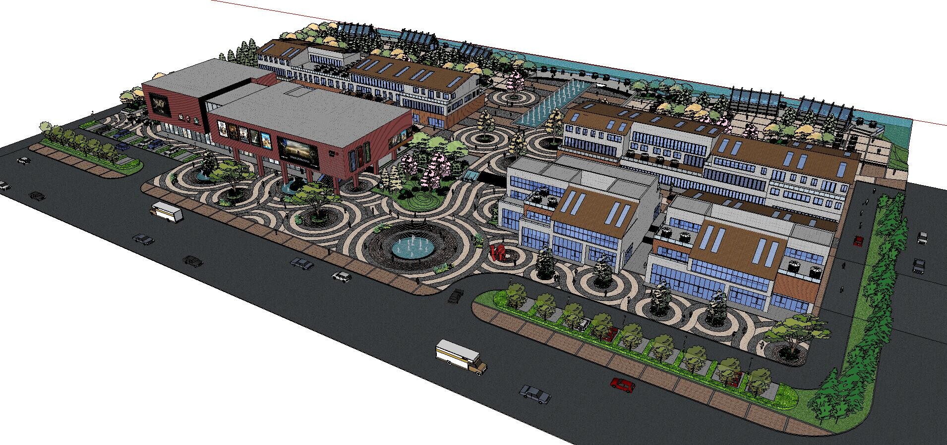 ArtStation - City-Office Building-Commercial-0128