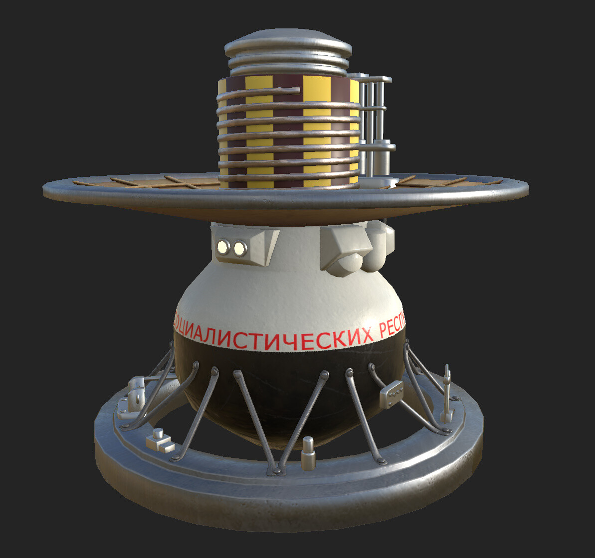 ArtStation - "Venera-13" landing module