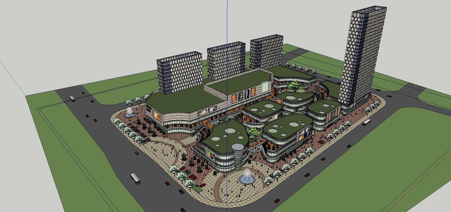 ArtStation - City-Office Building-Commercial-0142