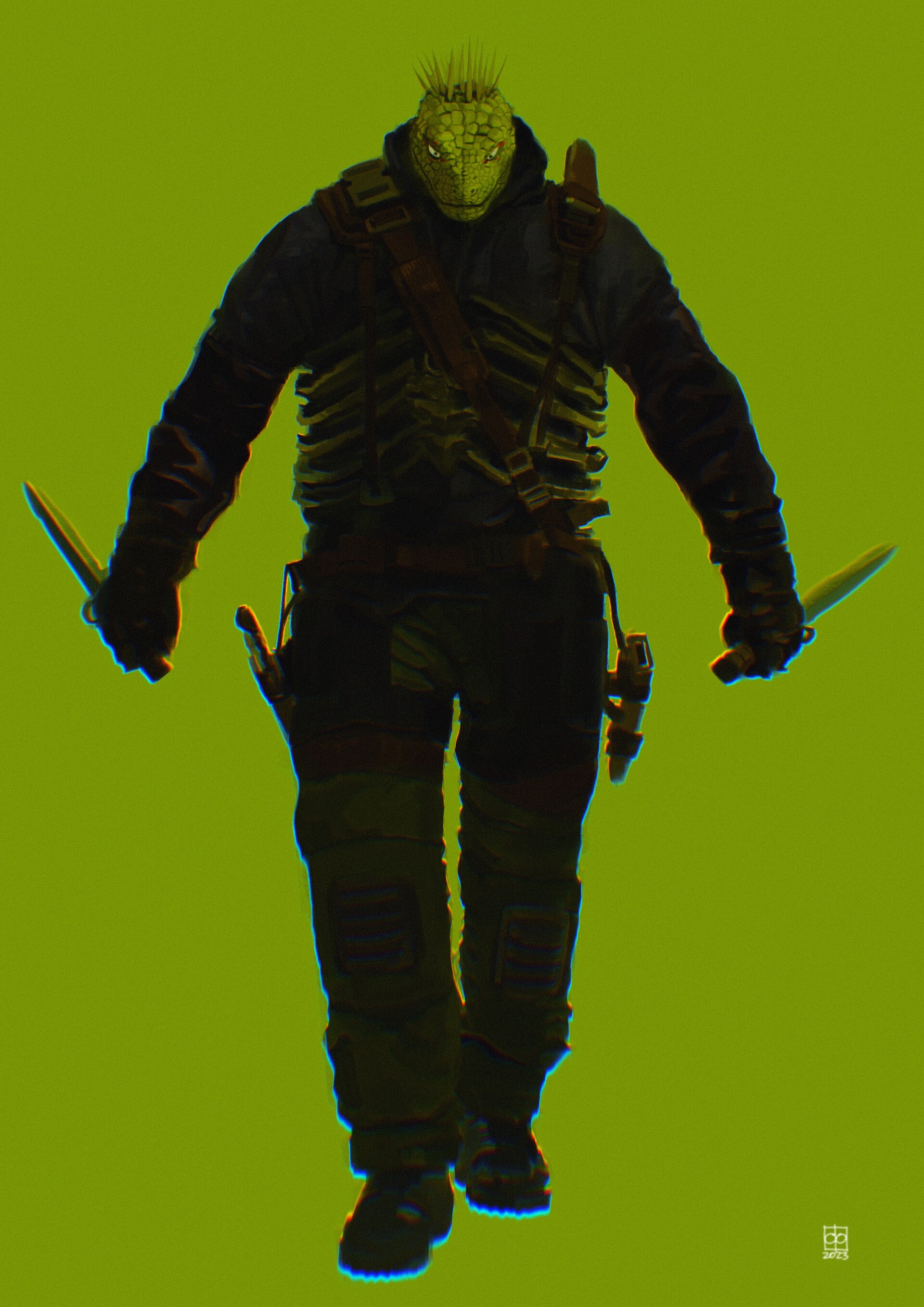 ArtStation - Caiman Fan Art 🥟