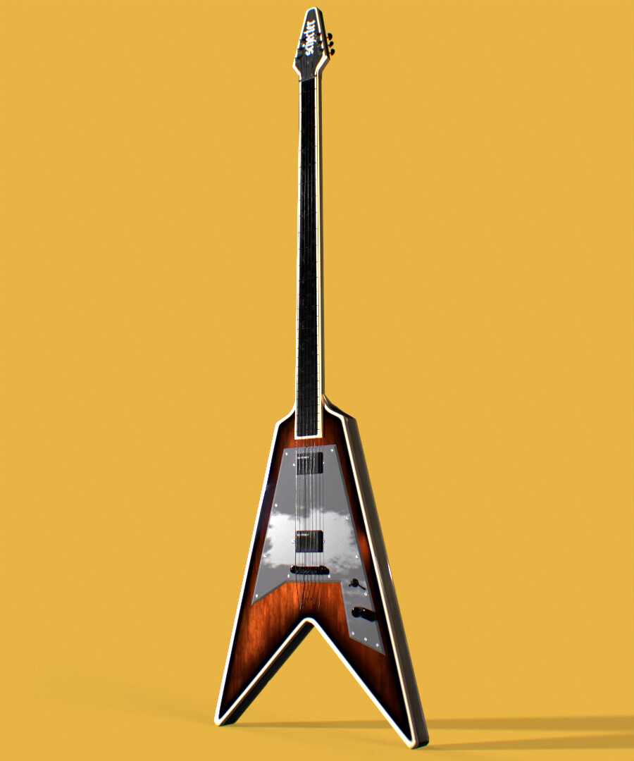 ArtStation - Rock guitar