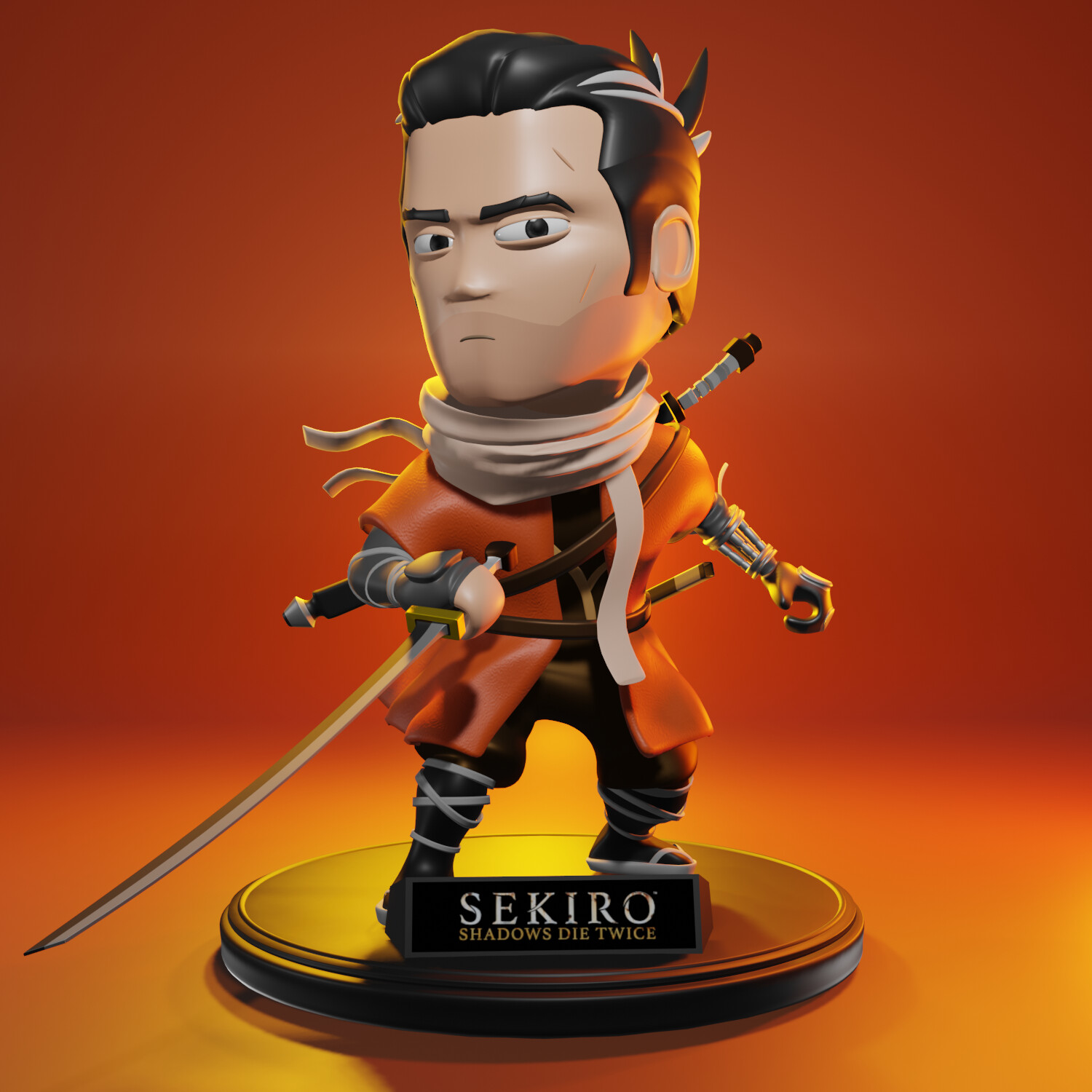 ArtStation - Sekiro: Shadows Die Twice 3D Model