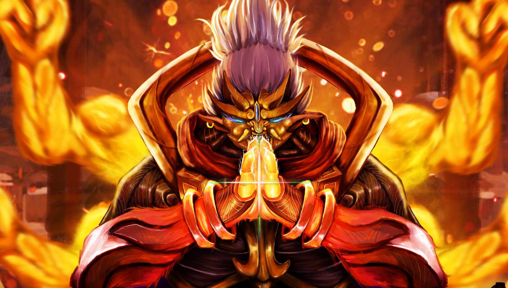 ArtStation - jax god staff fanart