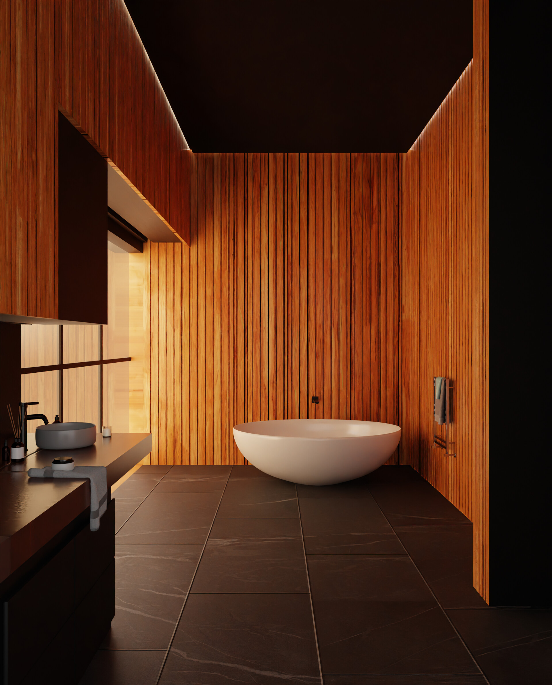 ArtStation - Bathroom Interior Design