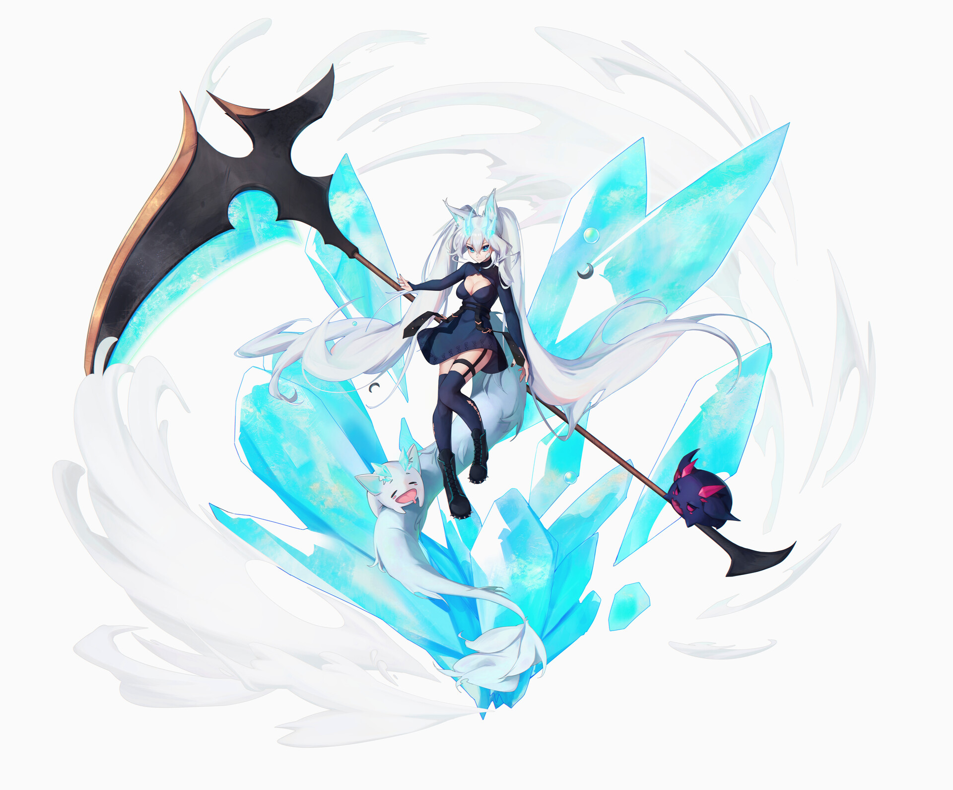 ArtStation - Gacha Splash Art - Eden