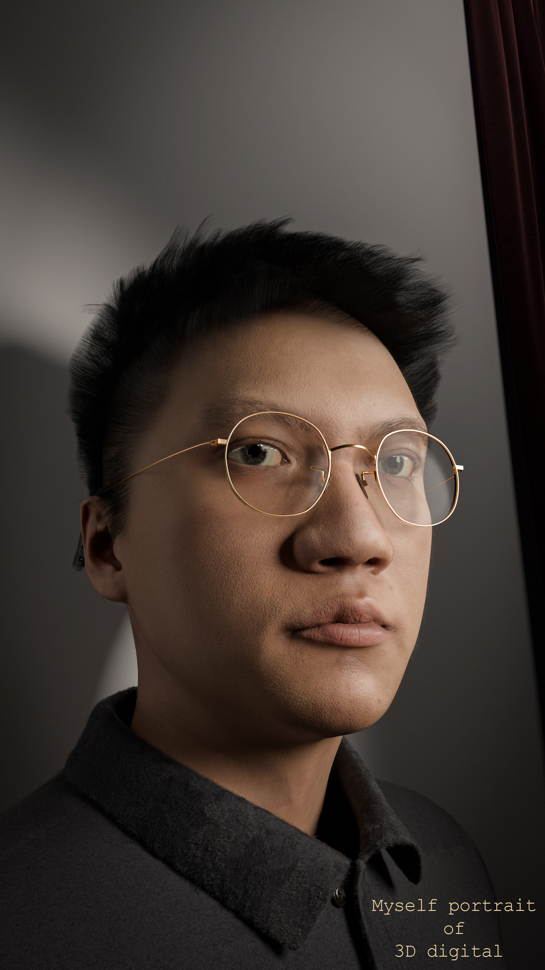 ArtStation - SelfPortrait in 2023