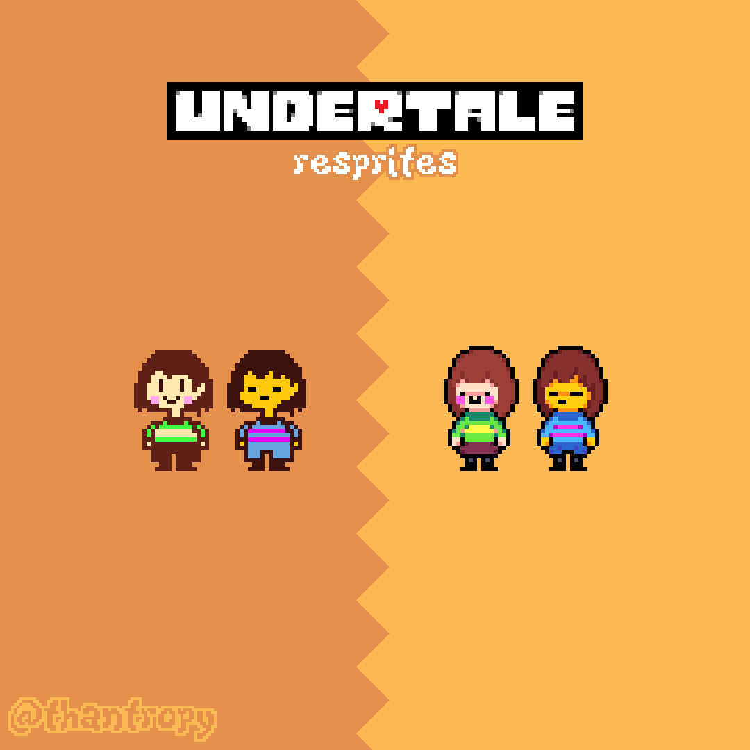 ArtStation - Undertale Resprites