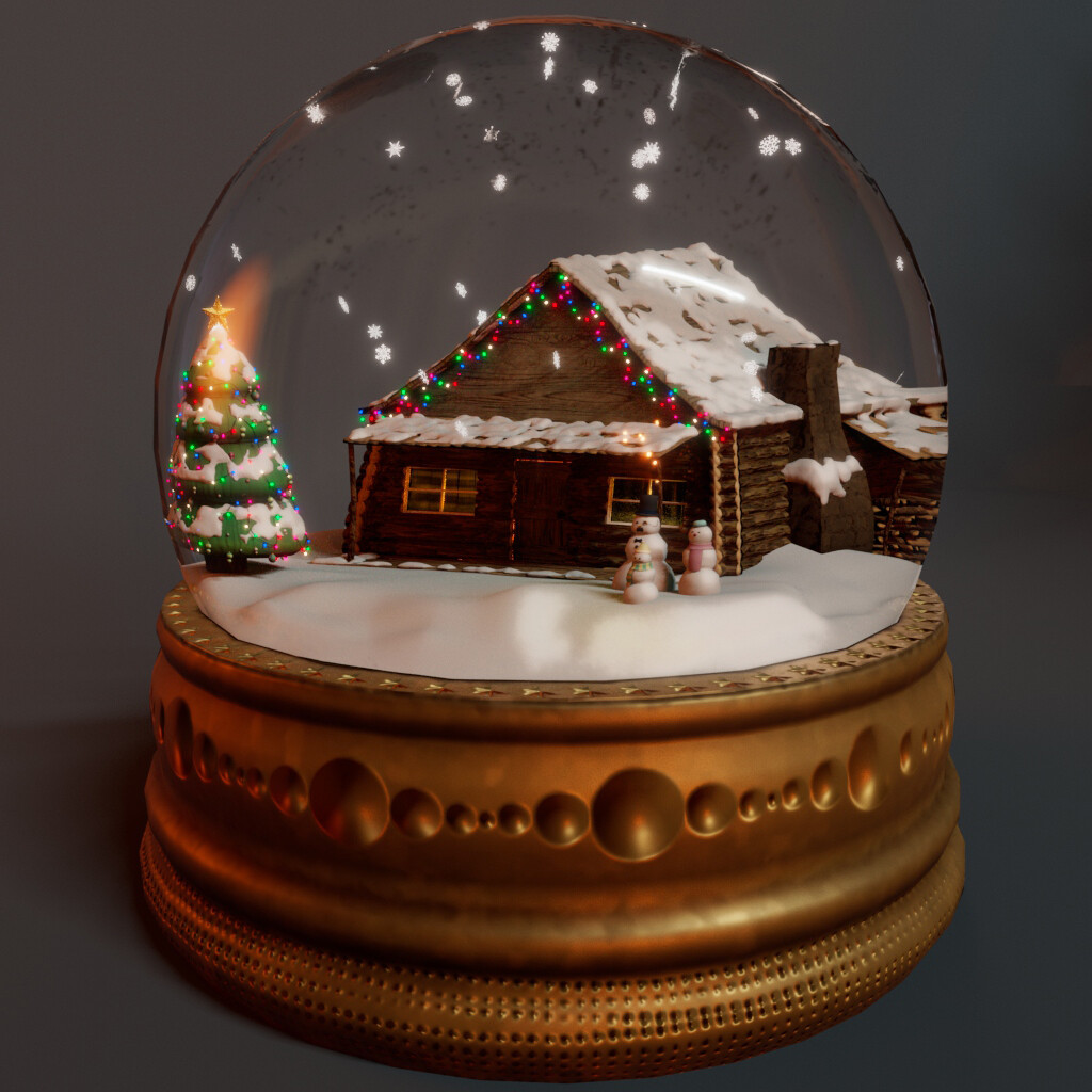 ArtStation - Snow Globe