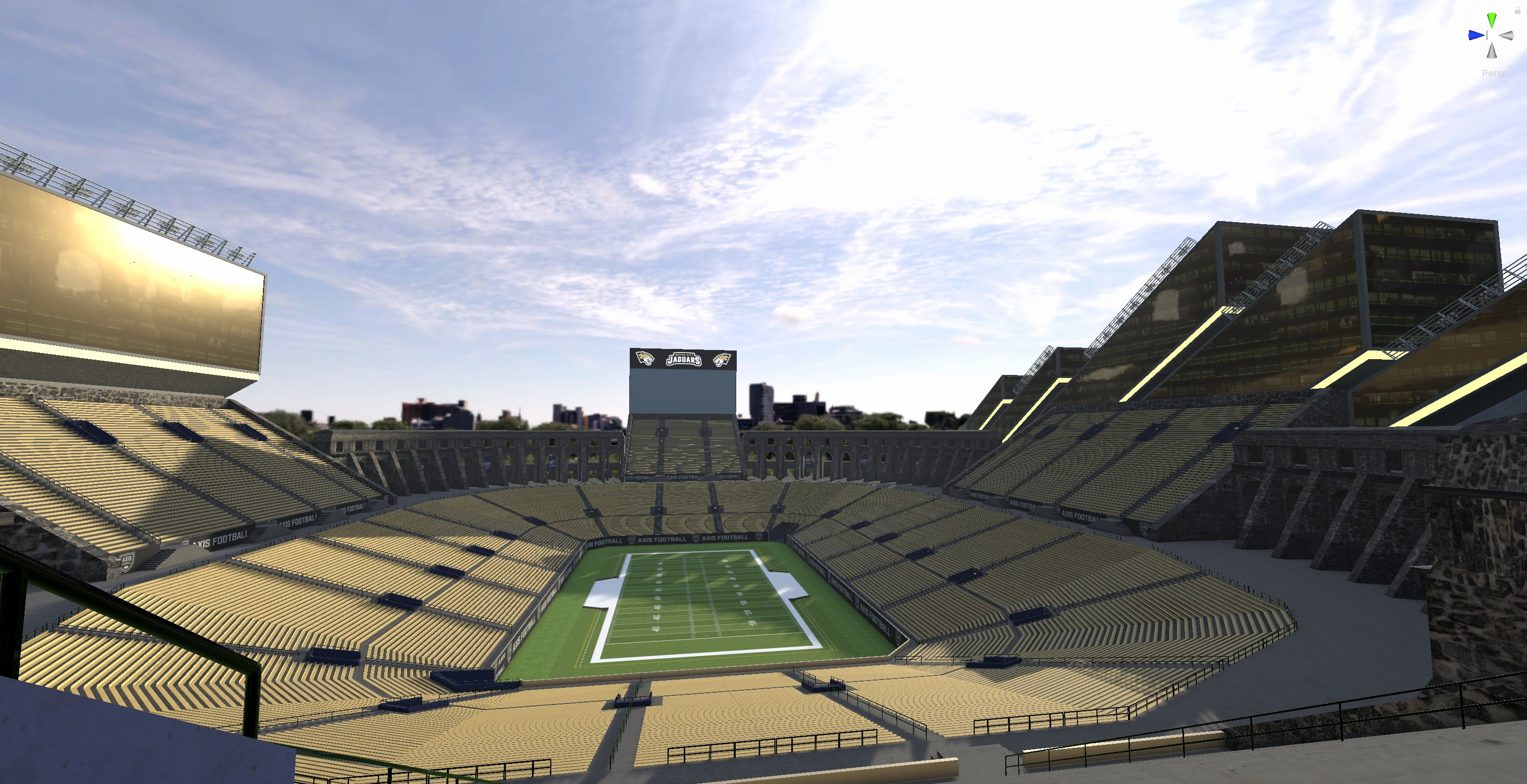 Makit3D - 3D Graphic Artist - Mexico City Stadium - Axis Football