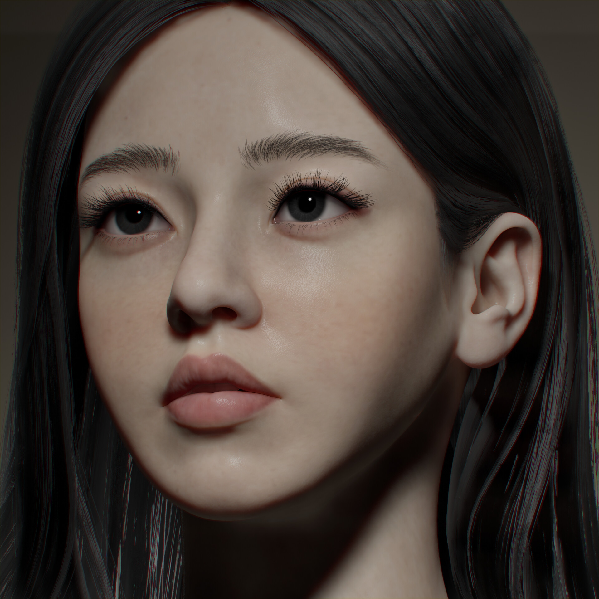 ArtStation - asian girl WIP