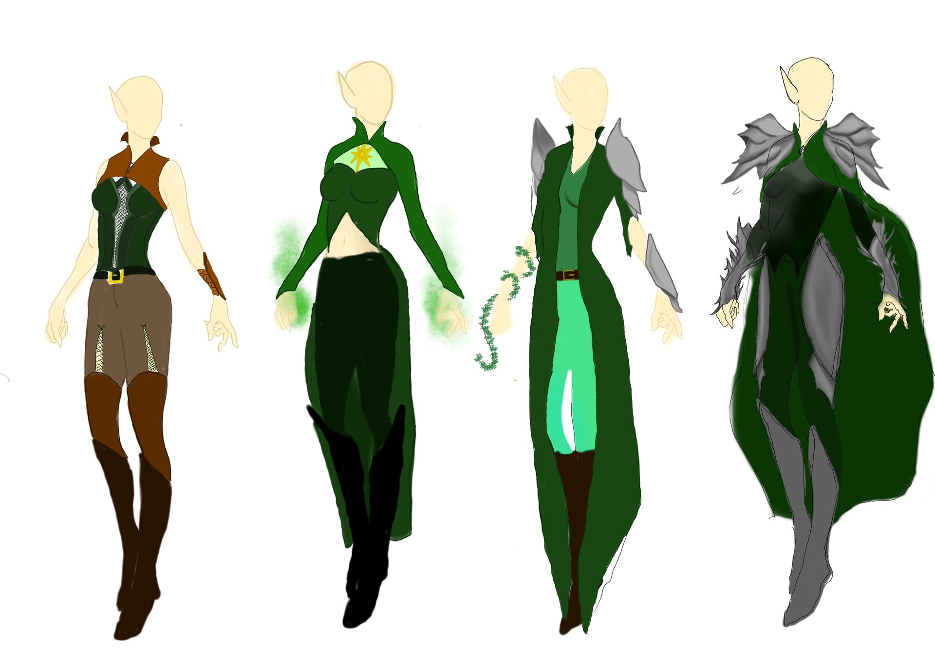 ArtStation - Wood elf