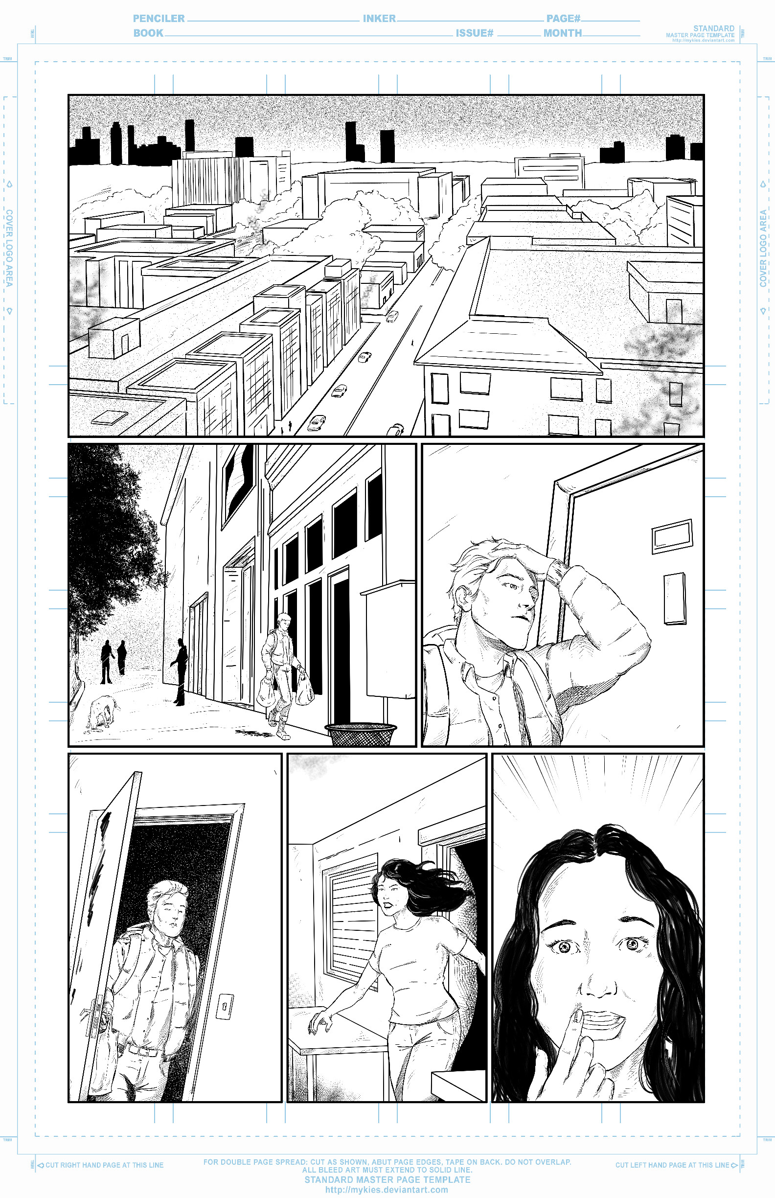 ArtStation - Comic book project