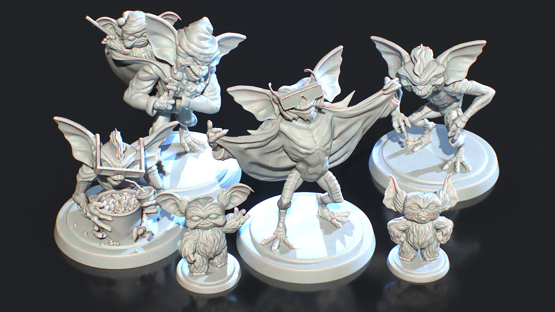 ArtStation - Gremlins Bundle Miniature