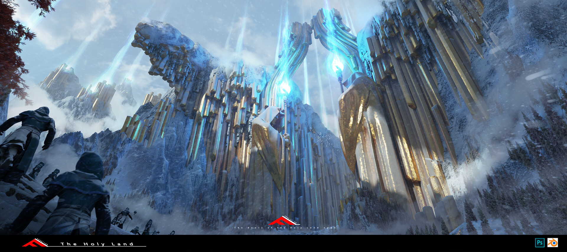 ArtStation - Holy land gate