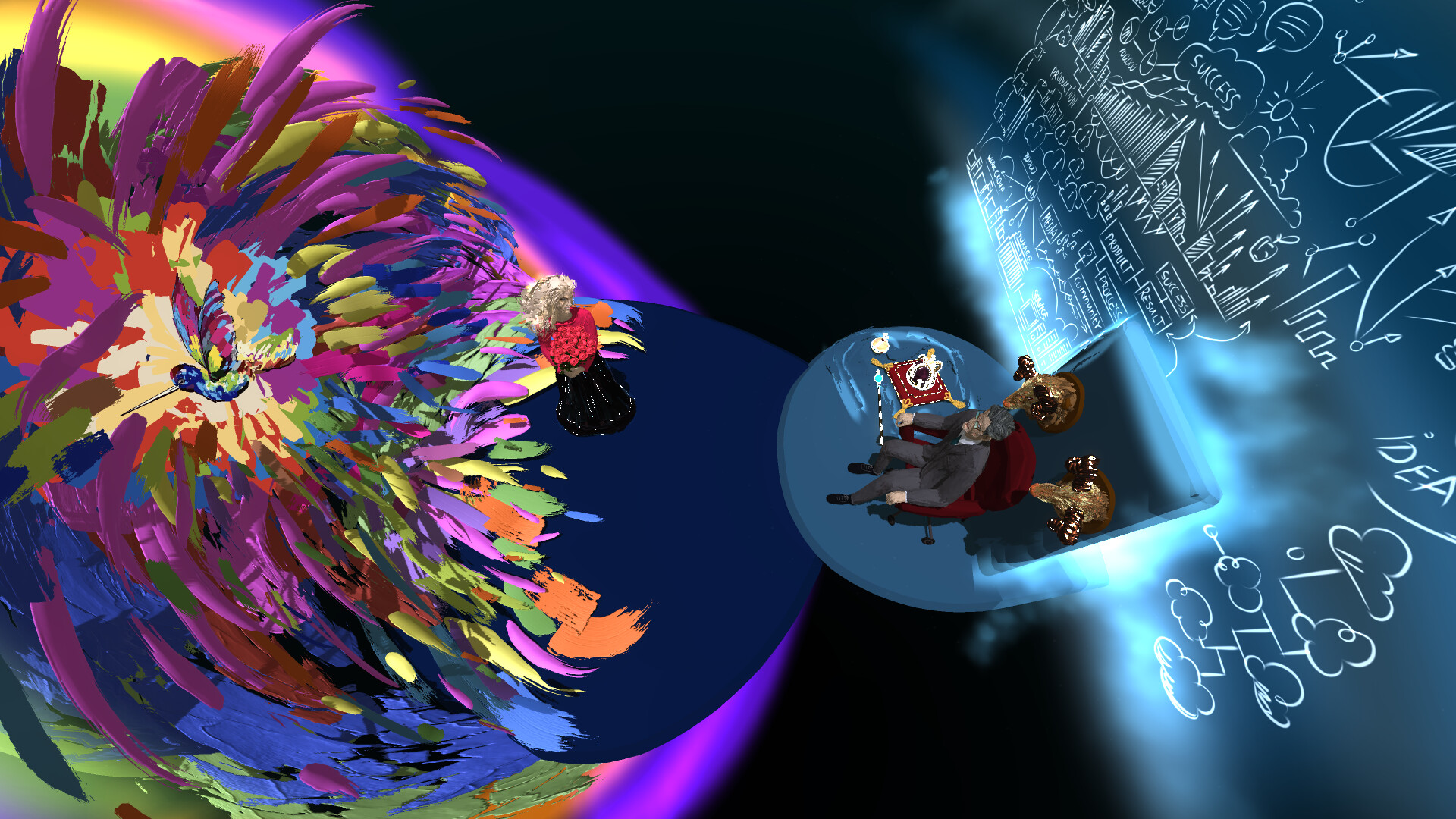JelenaJaArt - Major Arcana "The Emperor" / Virtual Reality Painting ...
