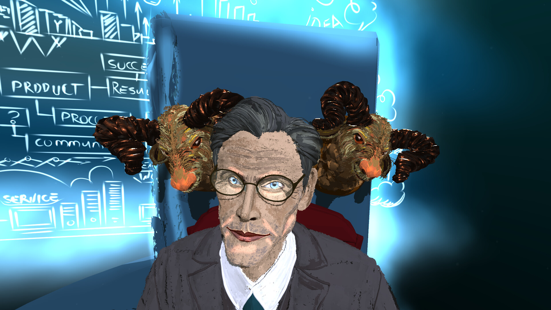 JelenaJaArt - Major Arcana "The Emperor" / Virtual Reality Painting ...