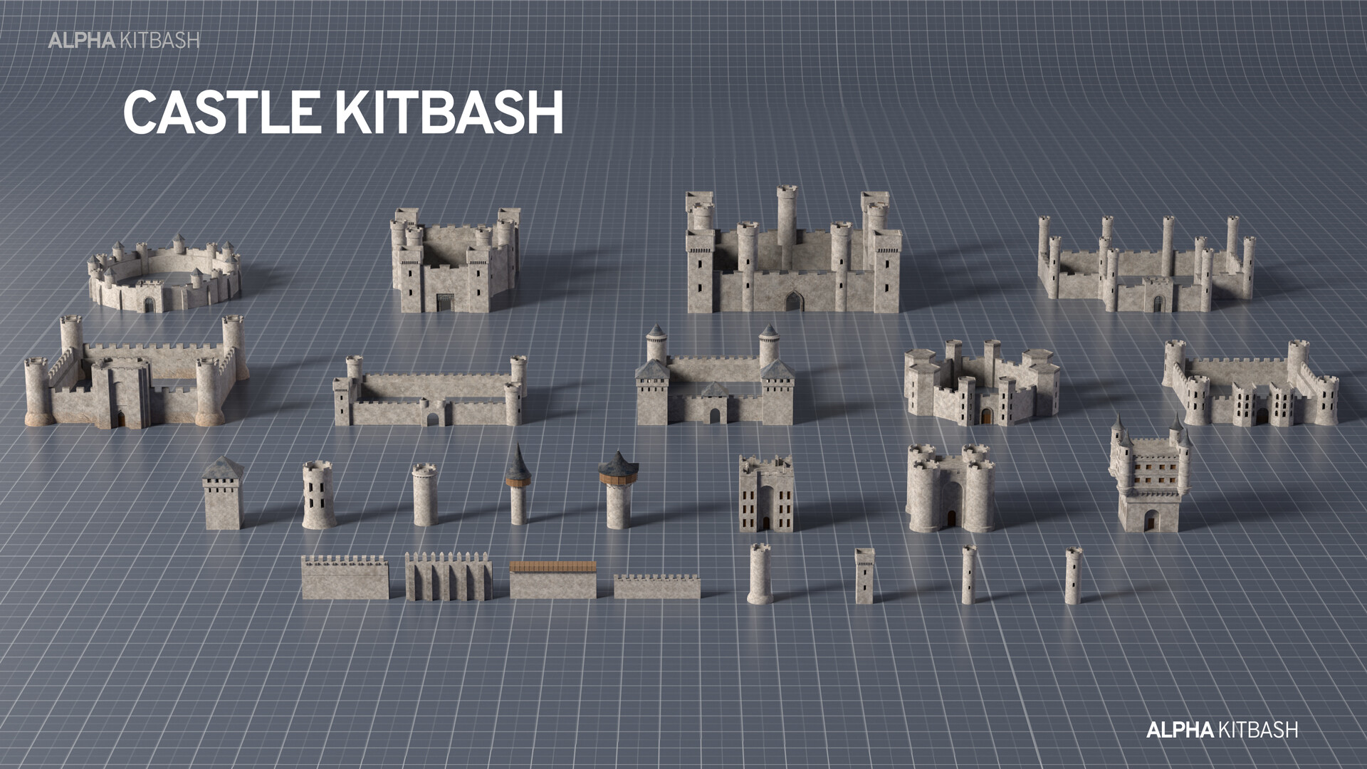 Alpha - Castle Kitbash