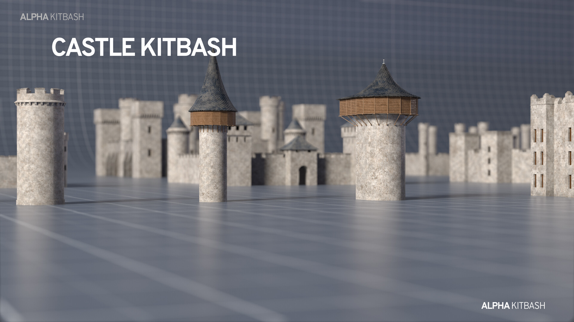 Alpha - Castle Kitbash