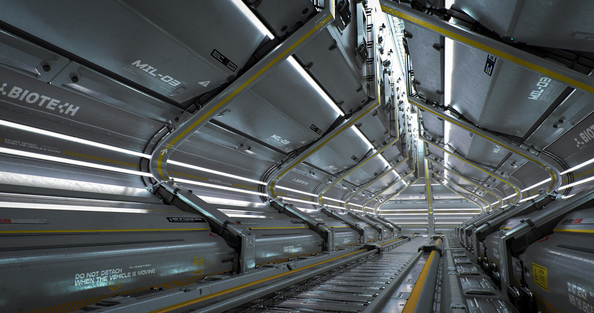 ArtStation - Sci-Fi Corridor