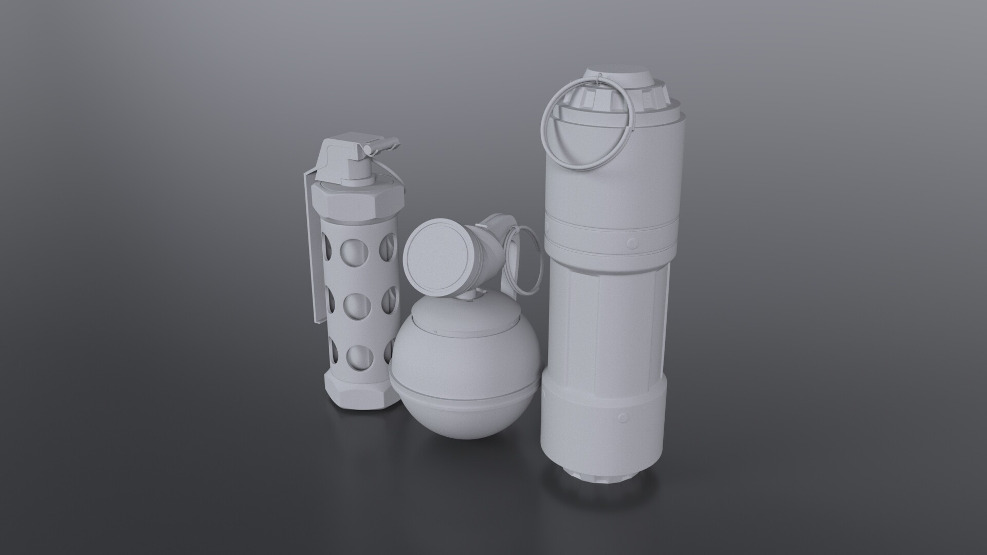 ArtStation - Grenade modelling