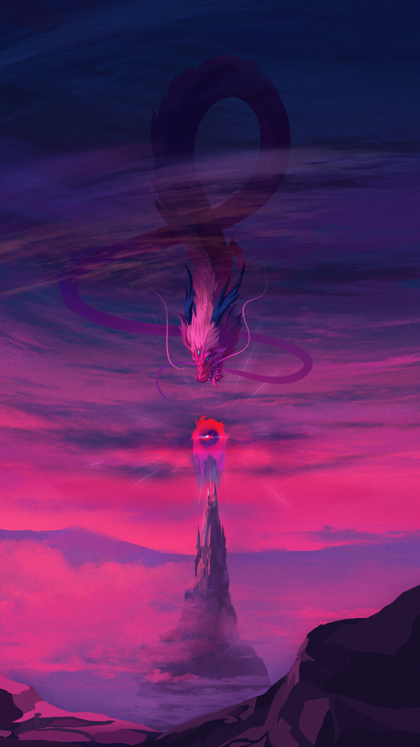 ArtStation - Dragon Sky