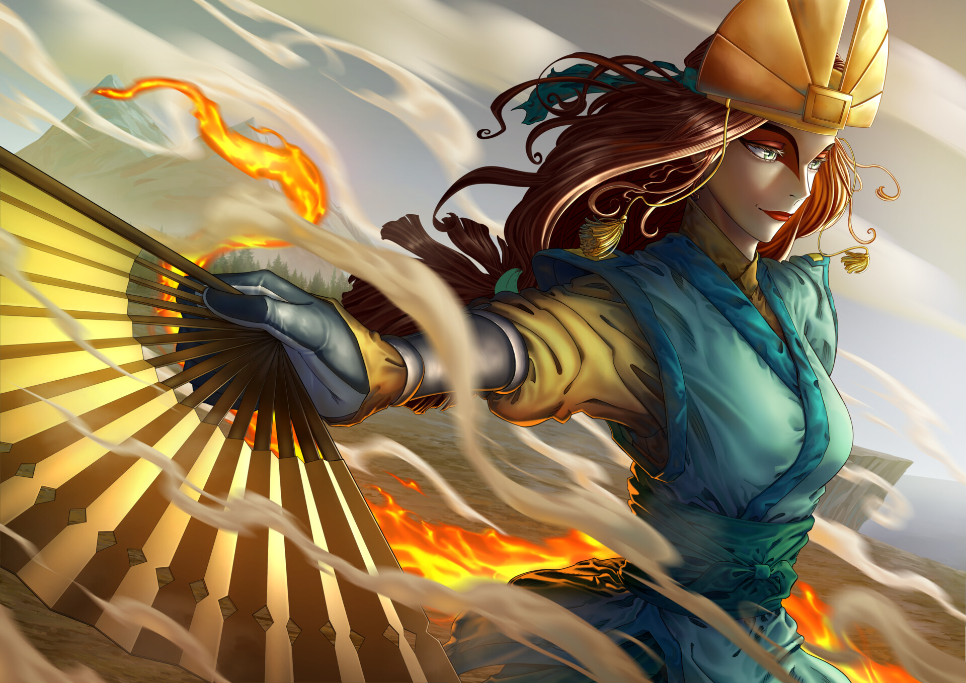 ArtStation - Avatar Kyoshi Fanart