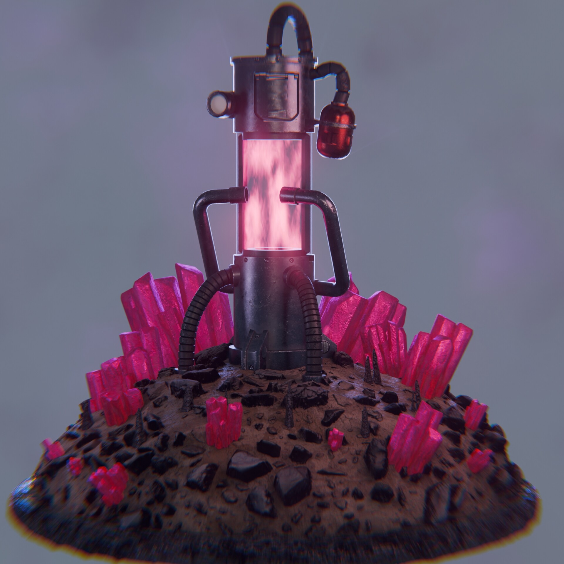 ArtStation - Fan Gas Collector for ARK: Survival Ascended.