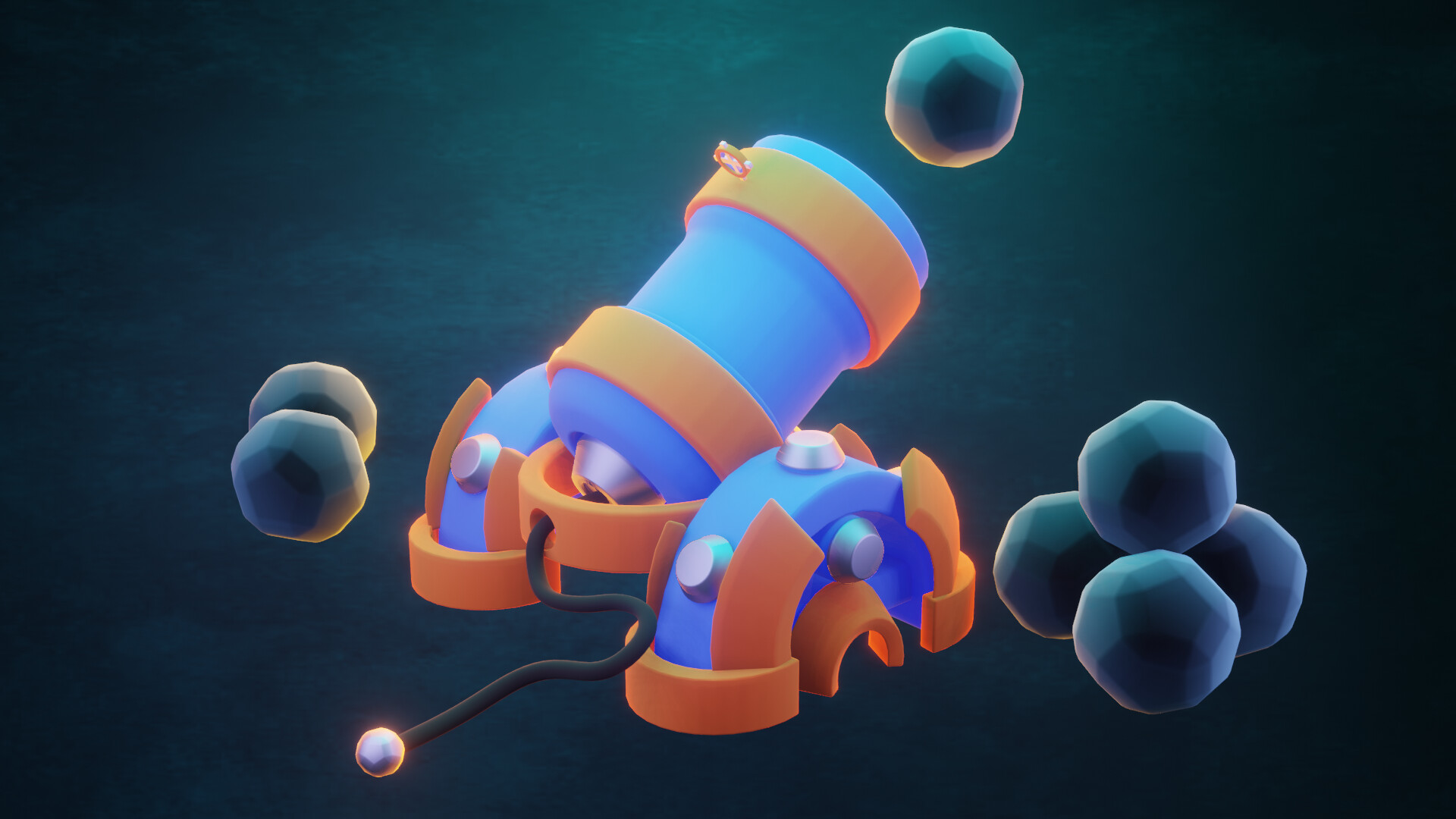 ArtStation - Stylized mortar