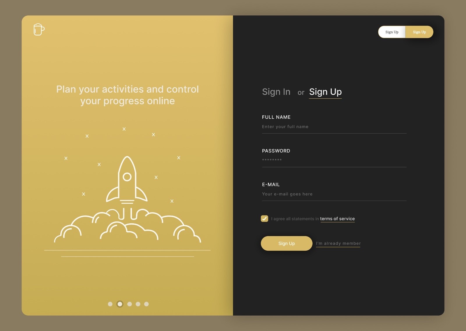 ArtStation - Sign up Pages
