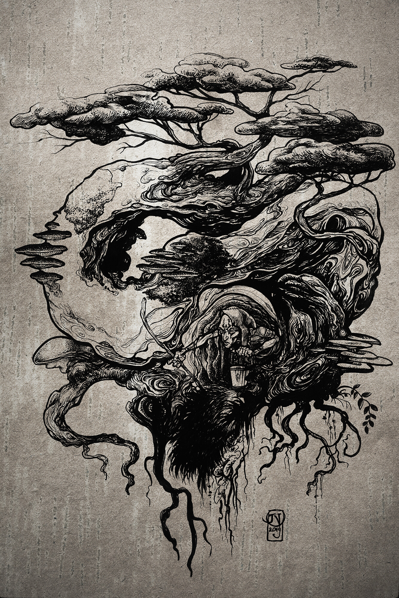 ArtStation - The Tree's Hermit